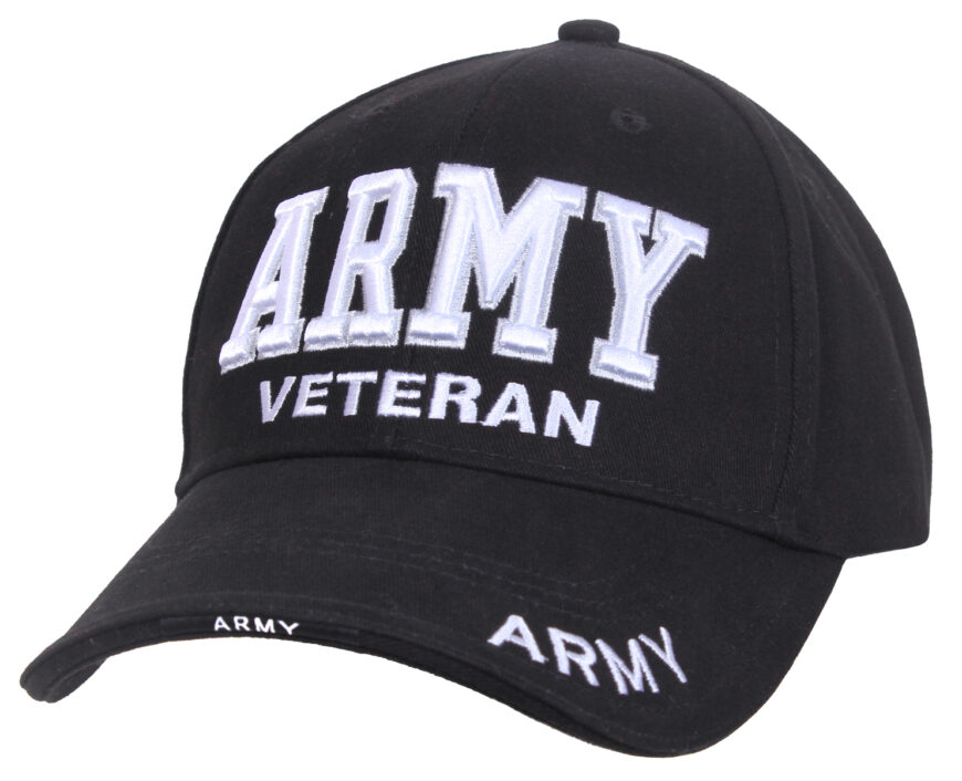 Rothco Deluxe Low Profile Cap – Army Veteran – Universal Armor Systems